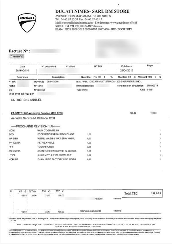 DUCATI MULTISTRADA - Ardeche - Bonnie&Car occasion