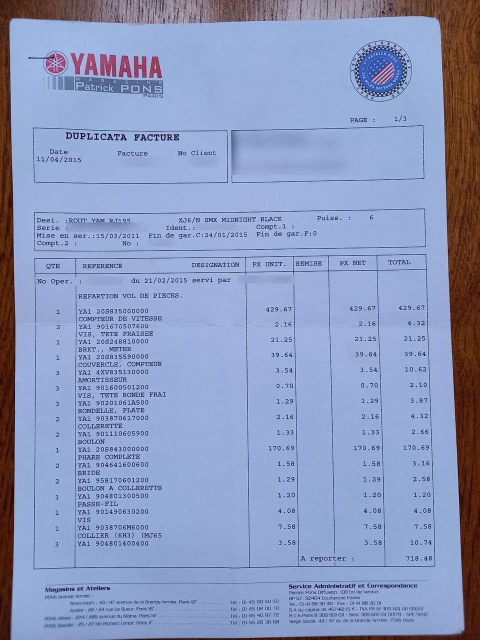 YAMAHA XJ6 - Hauts De Seine - Bonnie&Car occasion