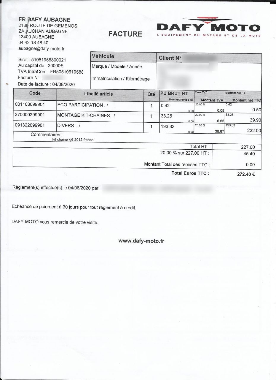 YAMAHA XJ6 N - Bouches Du Rhone - Bonnie&Car occasion